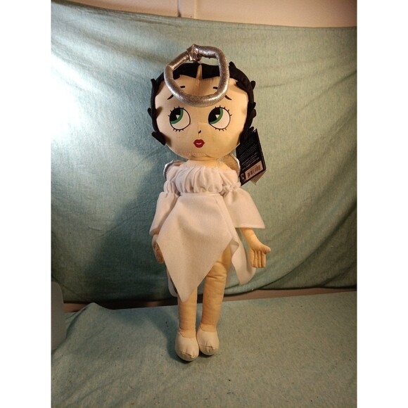 Kellytoy | Toys | 204 Angel Betty Boop Collectible Soft Sculpture Doll ...